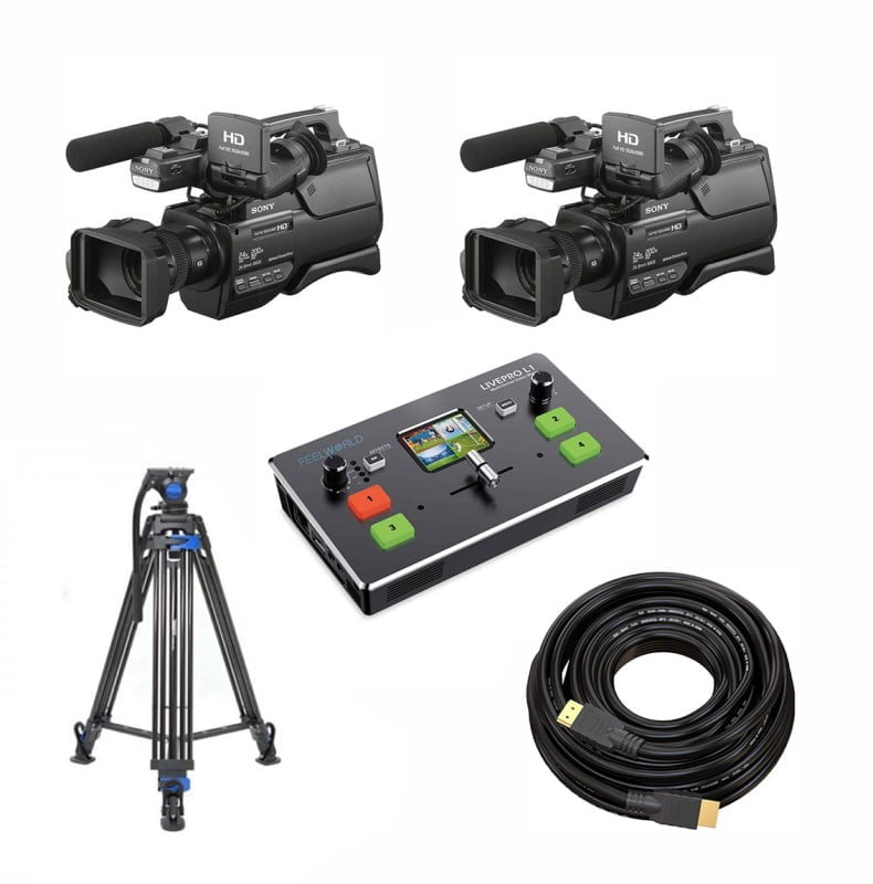 Paket Multicam 2 unit Kamera SONY MC 2500 HDMI Cable - Baliphotograf.com